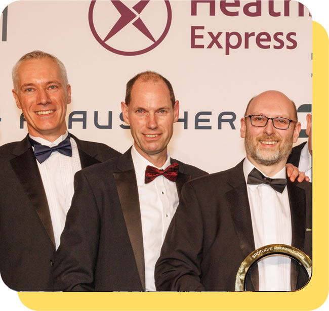 Acting as One Team - Spotlight Rail Awards